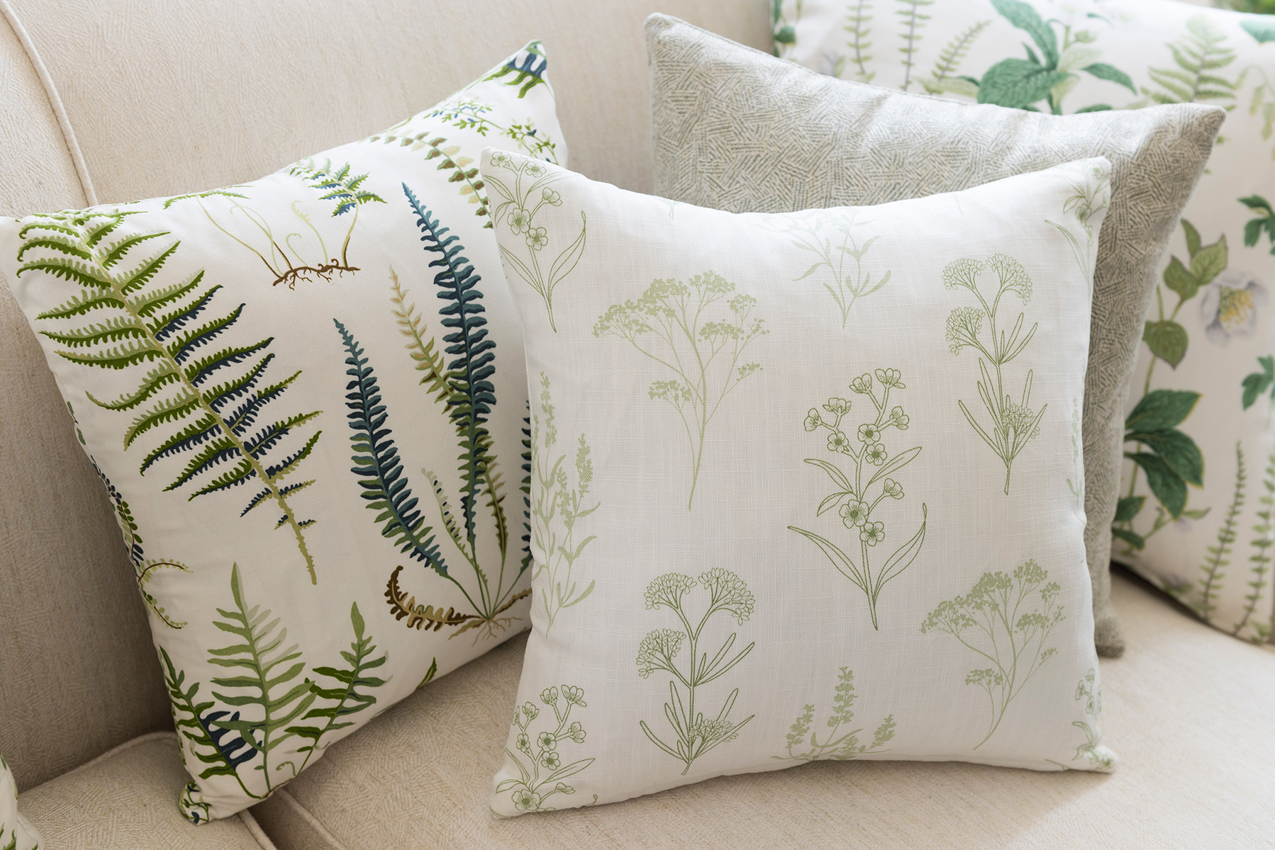 Die Wohnwerkstatt Kupferzell - Bracken Linen 25 Englisch Leinen für ...